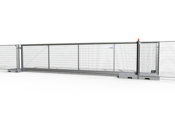 Werfhekken en poorten van Heras Mobile Fencing & Security