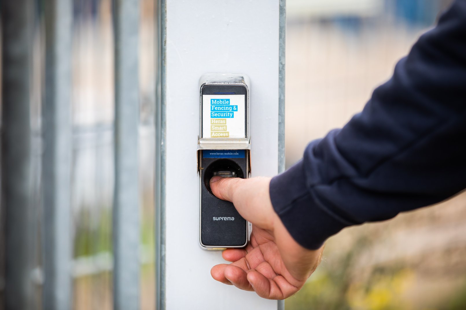Le fonctionnement technique du contrôle d’accès Heras Smart Access