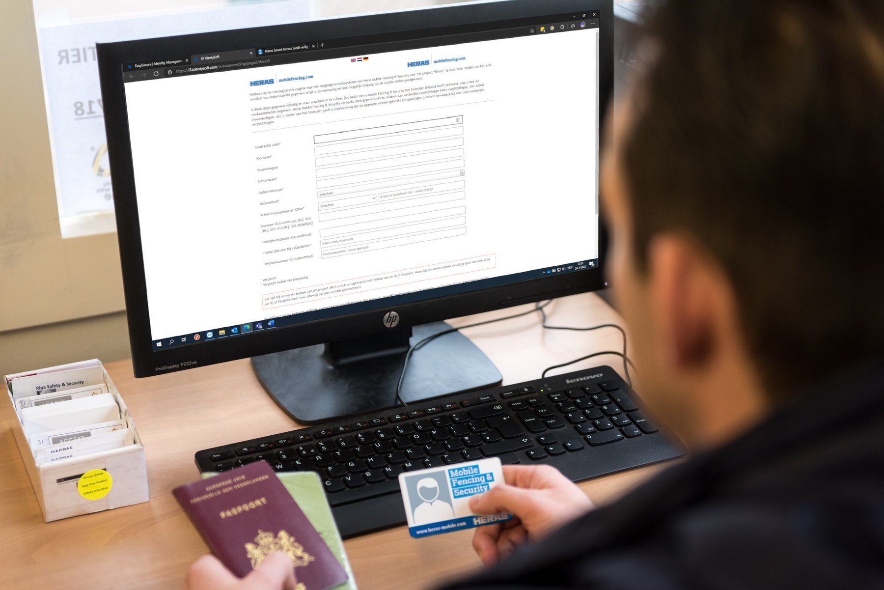 De technische werking van Heras Smart Access toegangscontrole
