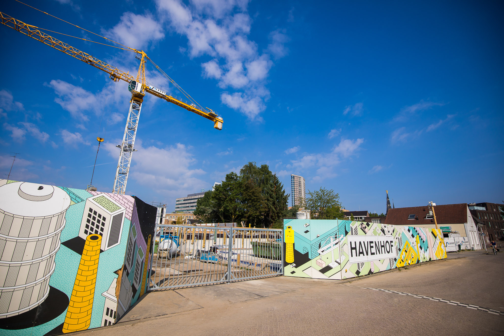 Werfinrichting belangrijk voor optimale toegang tot de bouwwerf